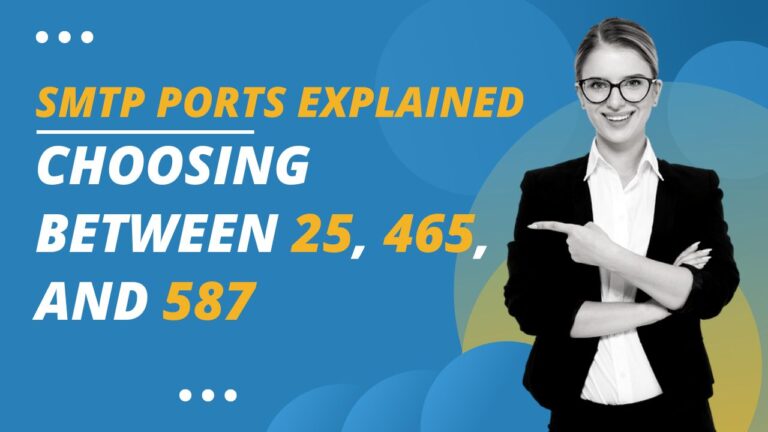 What is the Role of SMTP Ports 25, 465, and 587?