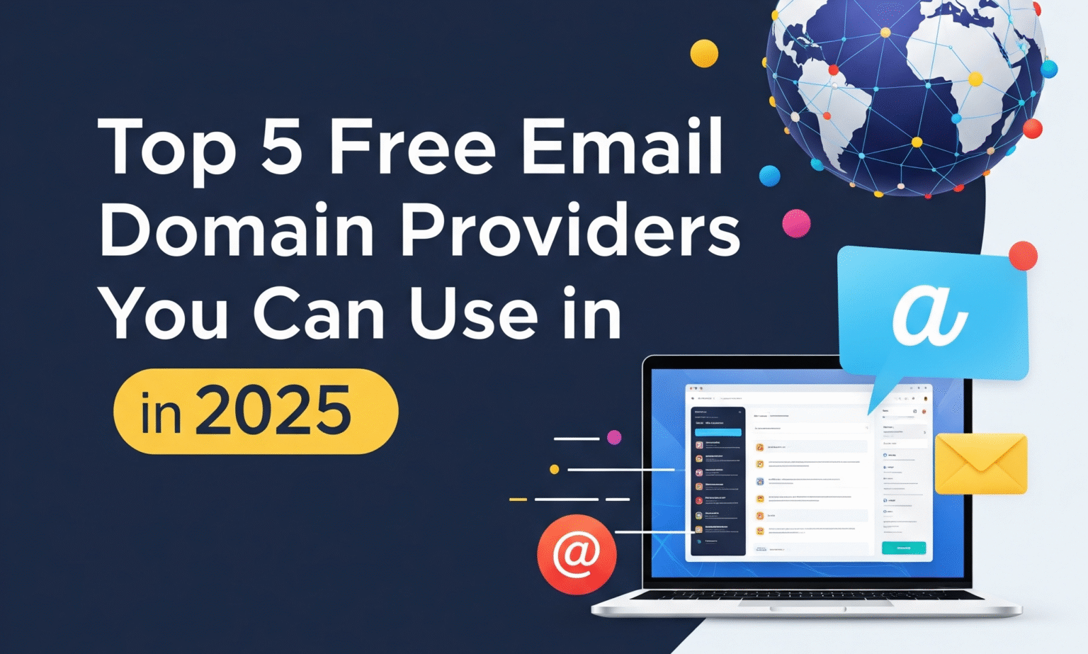 Top 5 Free Email Domain Providers to Try in 2025
